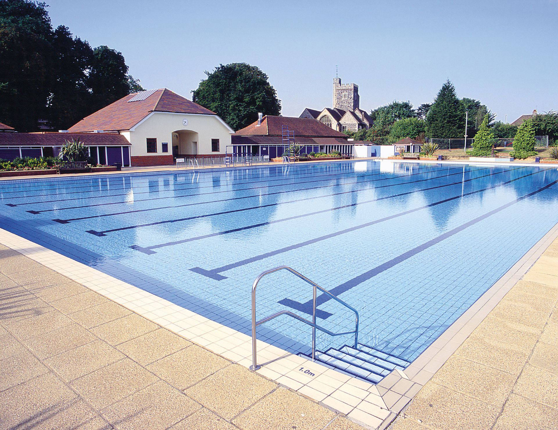 Guildford Lido is only a 10-minute walk from The Mandolay Hotel
